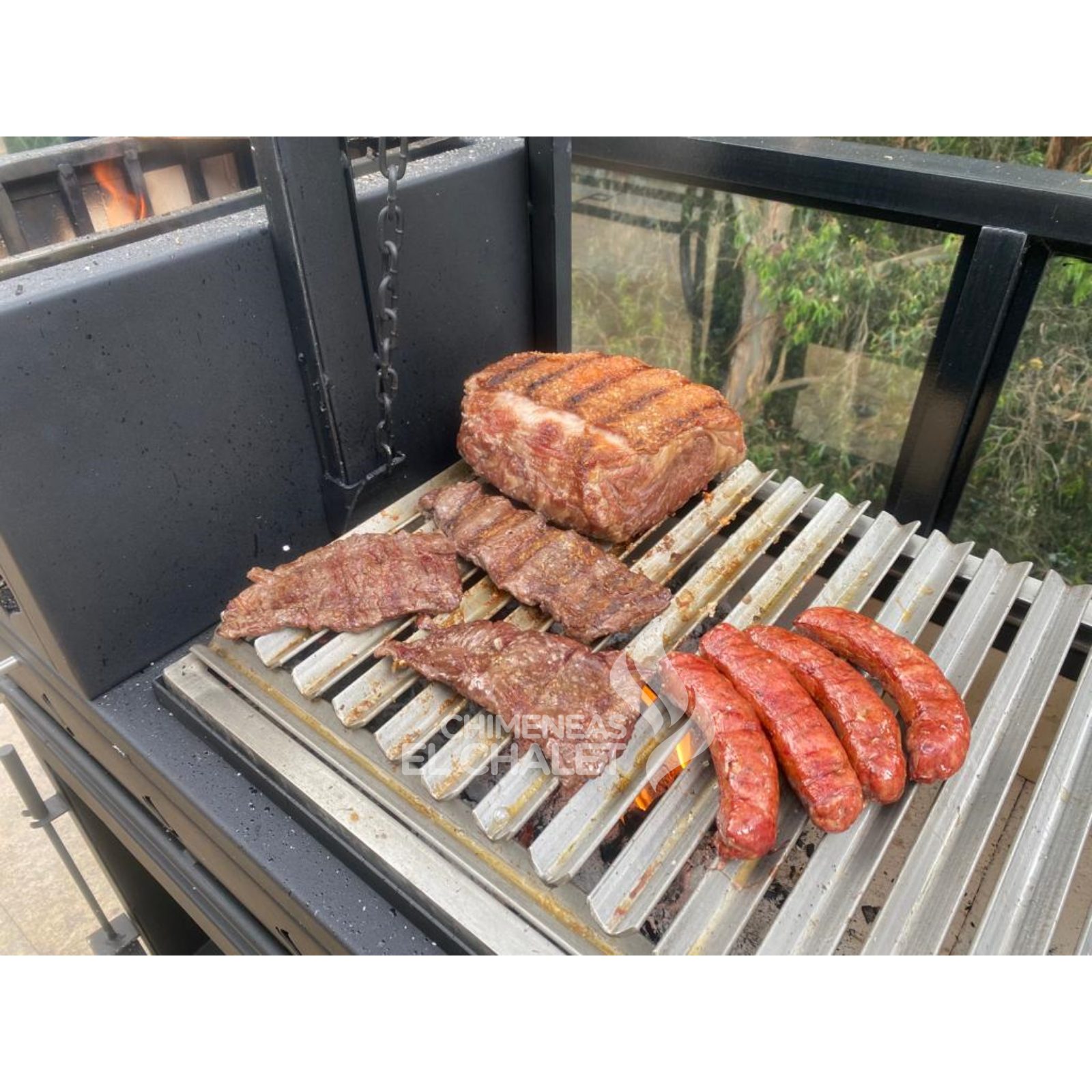 BBQ de Leña Quincho Argentino - ¡Perfecto para Asados!