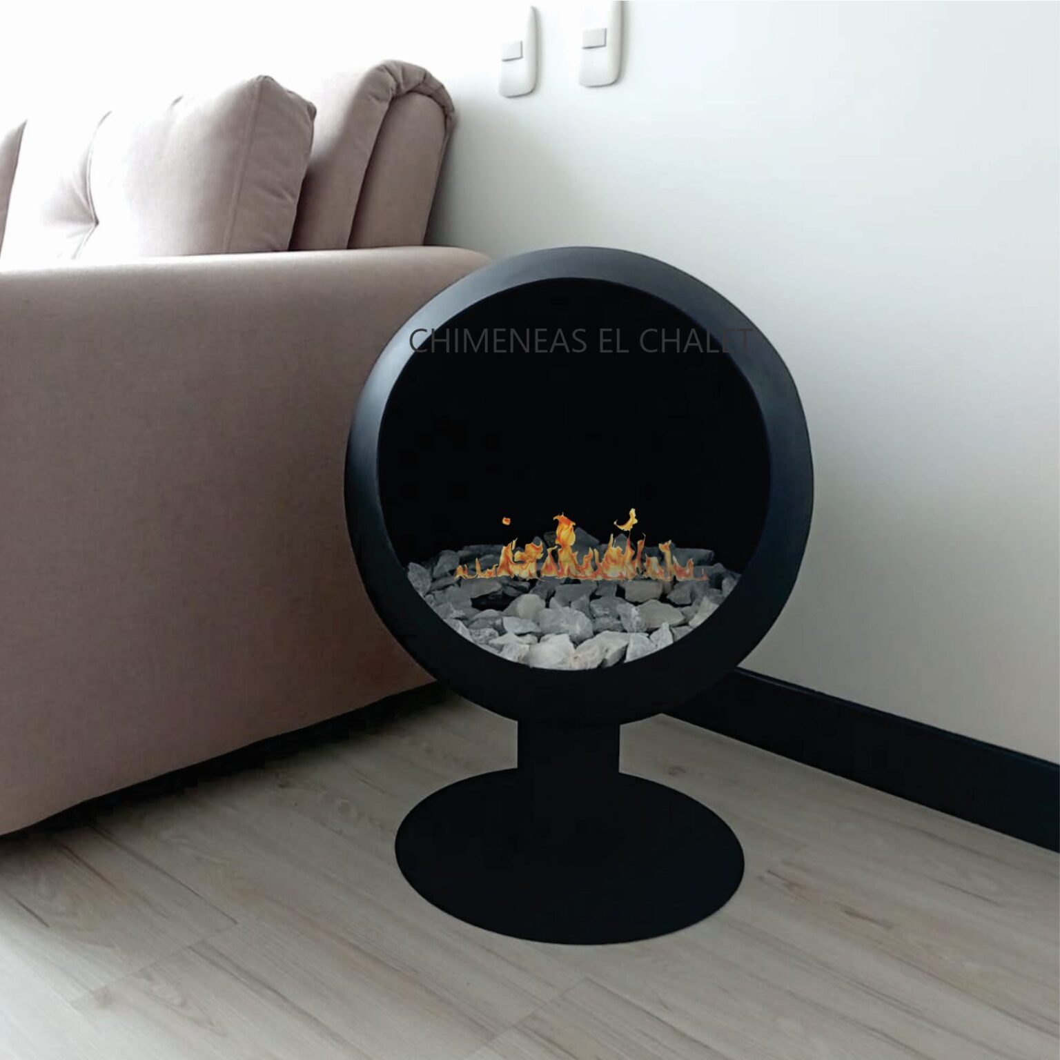 Calor y Ambiente con Nuestras Chimeneas de Bioetanol new solar