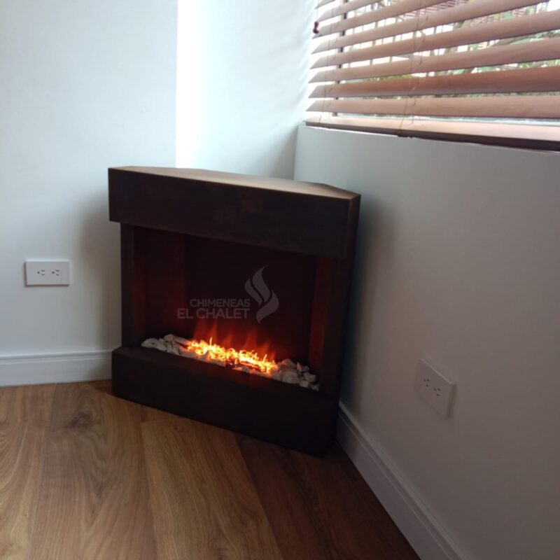 Chimenea de Esquina: Estilo y Calor para Tu Hogar